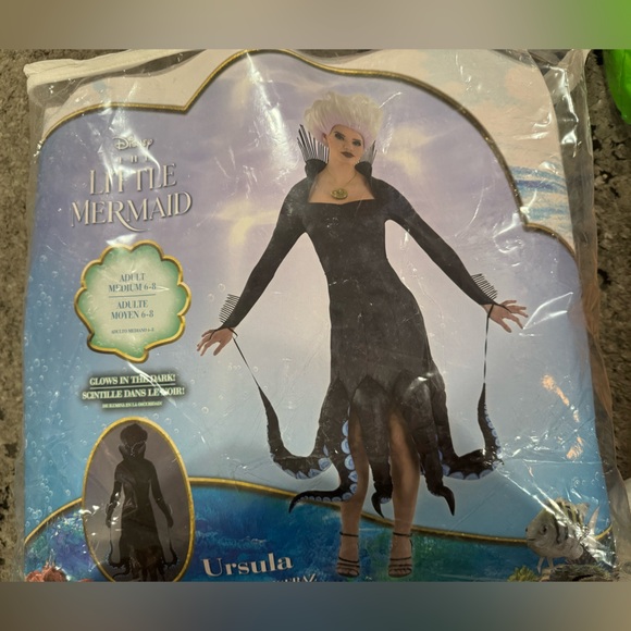 Disney | Other | Disney Ursula Kids Costume Black And Purple | Poshmark